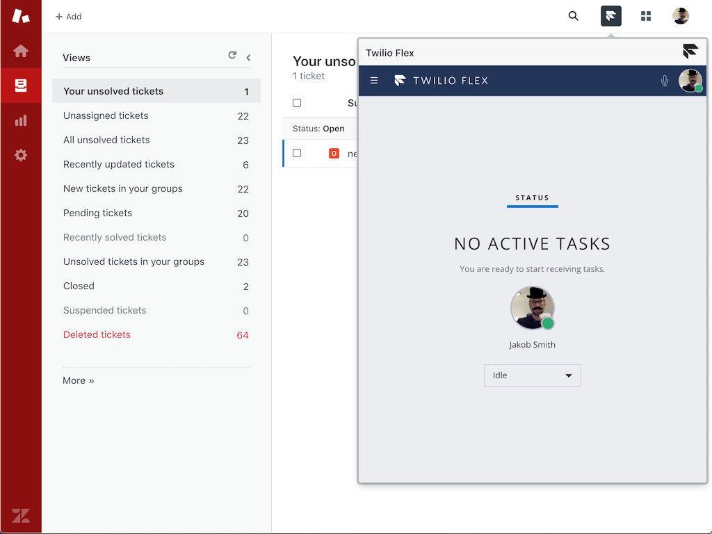 Twilio Flex App Integration with Zendesk Support